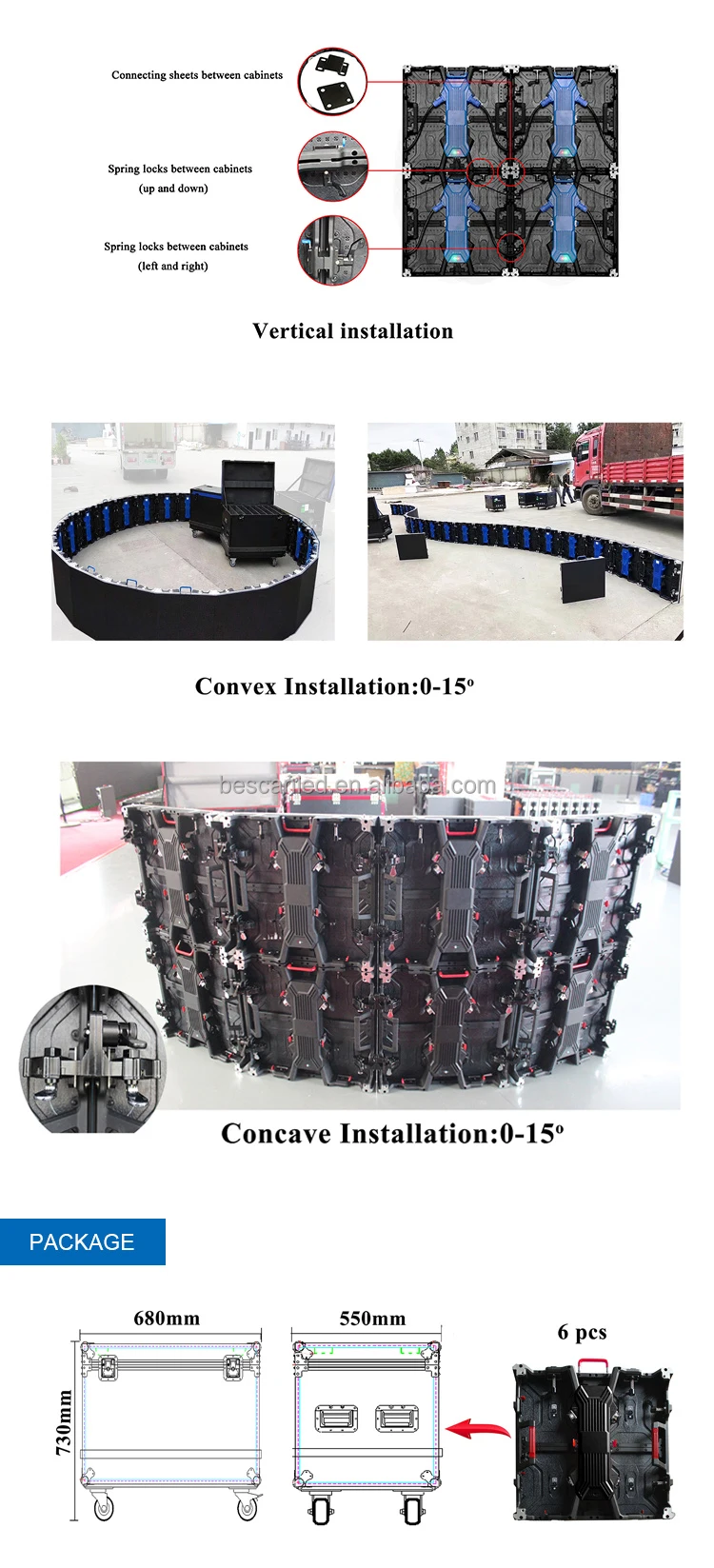 Full HD VFX VR Film Virtual Production Equipment Video Wall