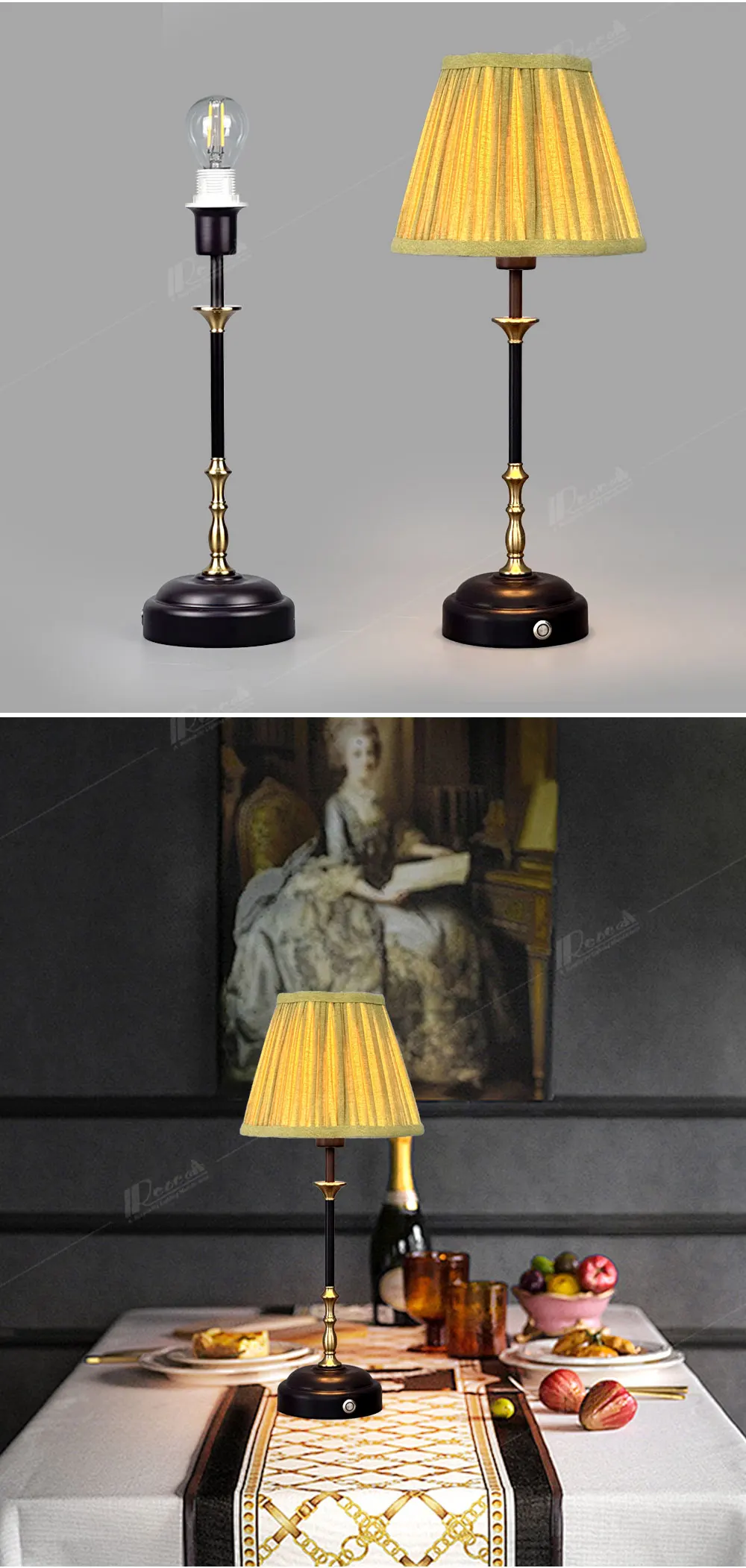 Wedding Decorate Table Lamp - High Quality & Rechargeable