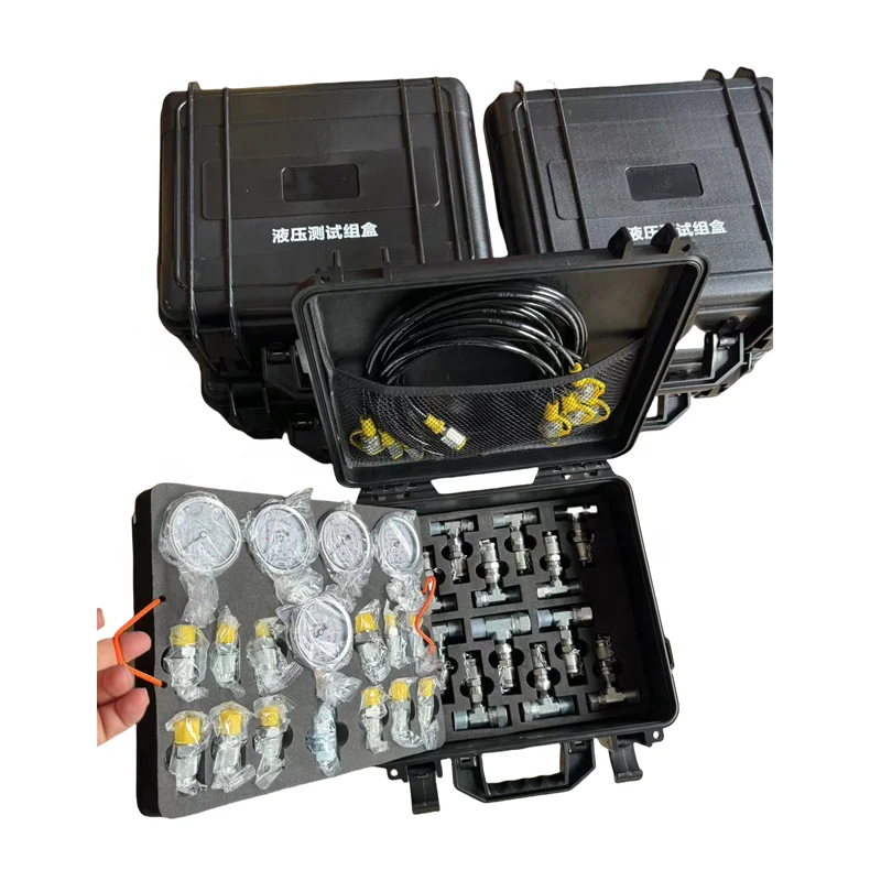 Universal Digital Pressure Gauge Test Kit Measuring Instruments ...