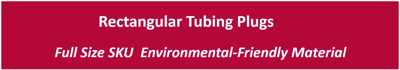 50mm 25mm Rectangular Hole Plug Pyramid Black Railing Stainless ...