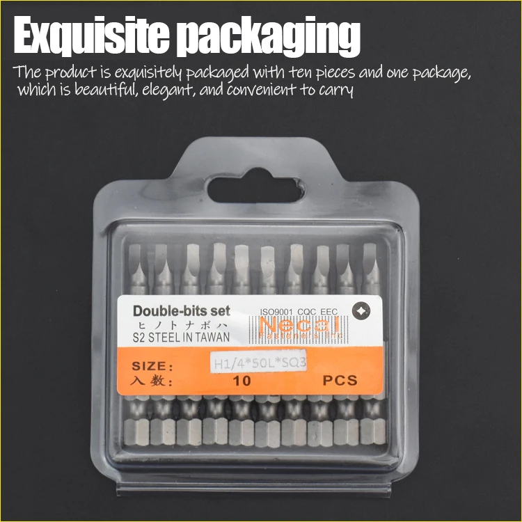 50mm 65mm 150mm Sq2 R2 Square S2 Screwdriver Bits Robertson 2# Power ...