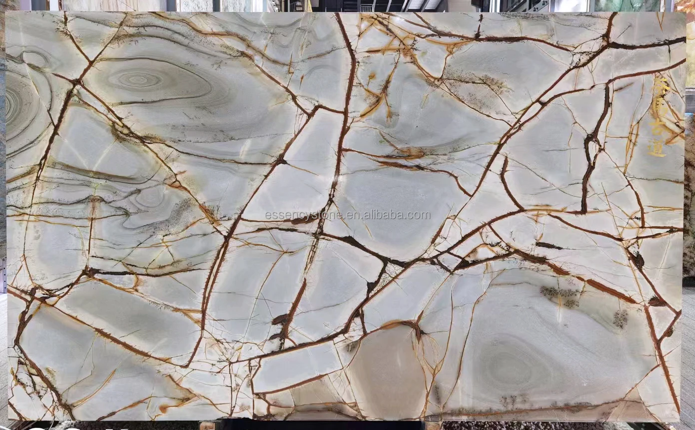 Brazil Luxury Blue Roma Quartzite Slabs & Countertops - Customized OEM
