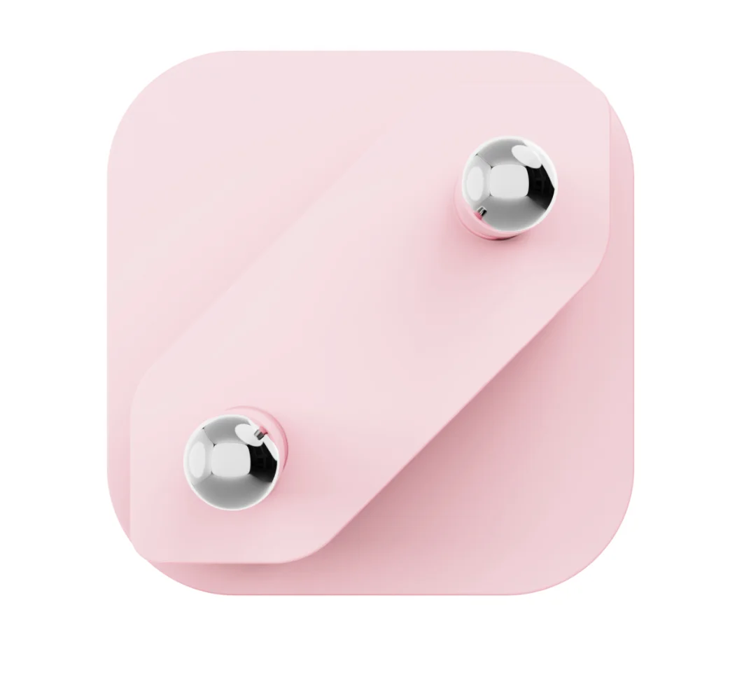KCC KC Certificate Small Size Pink Color Dual Port Charger