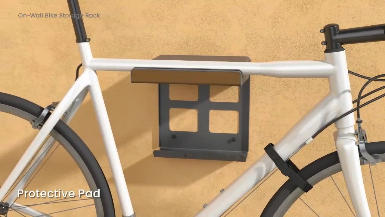 Lbm-08s Horizonta Wall Mounted Bike Storage Rack Garage Wall Mount ...