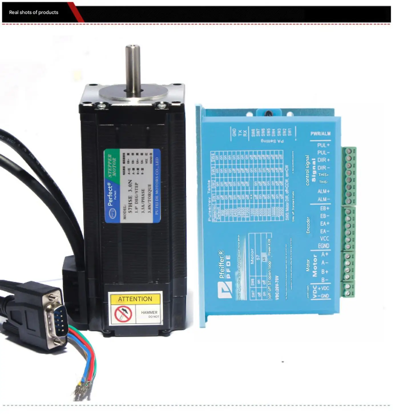 57-type High-speed Closed-loop Stepper Motor Unit with High-torque 3.0N ...
