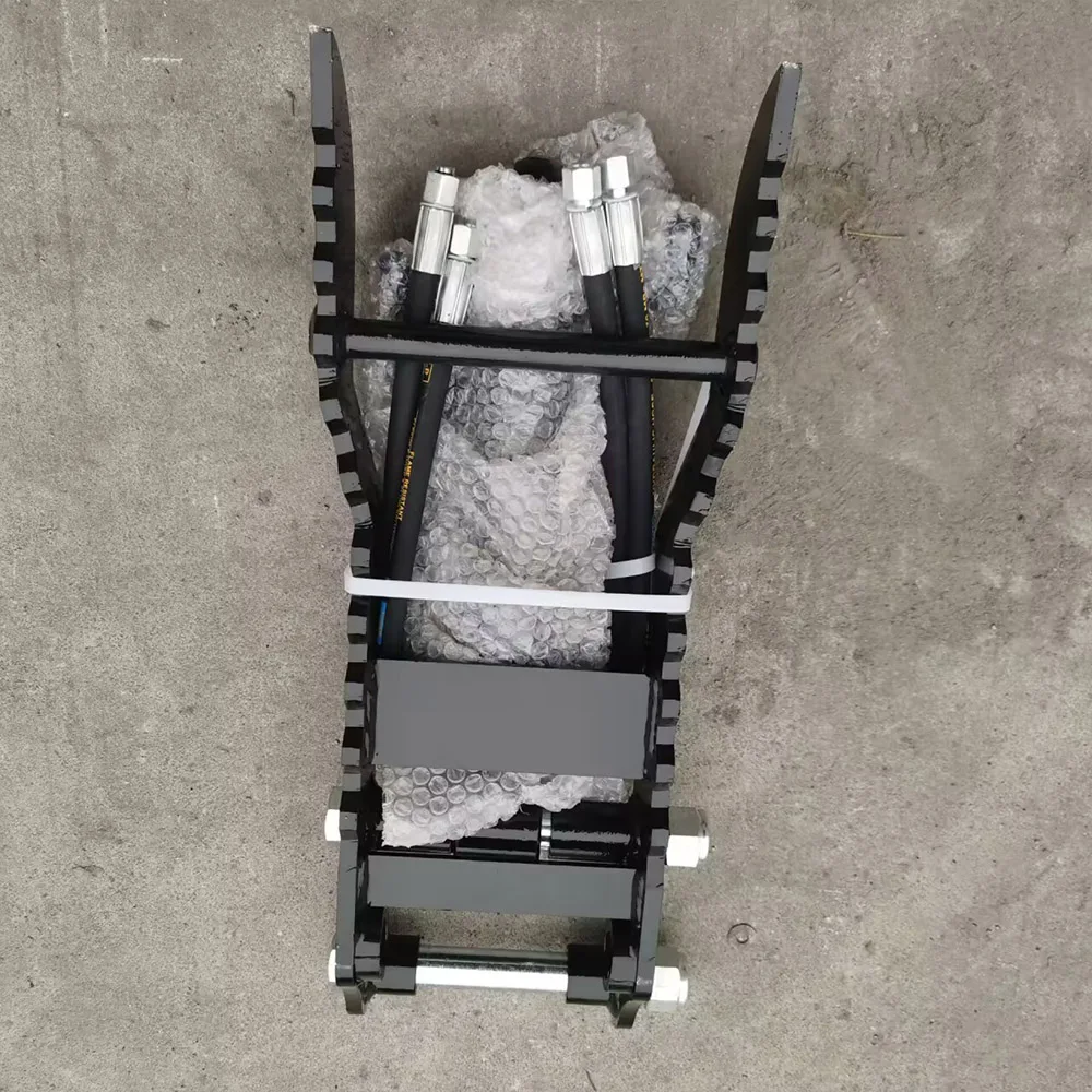 Mini Excavator Root Rake Attachment - Efficient Raking