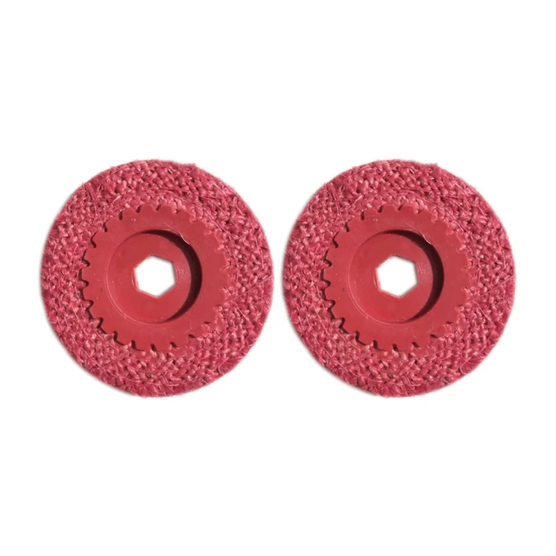 100mm 4inch red linen polishing wheels for metal and stainless steel ...
