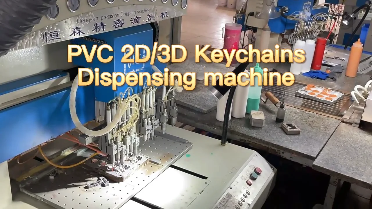 18 Color Automatic Pvc Silicone Rubber Label Doll Pendant Making ...