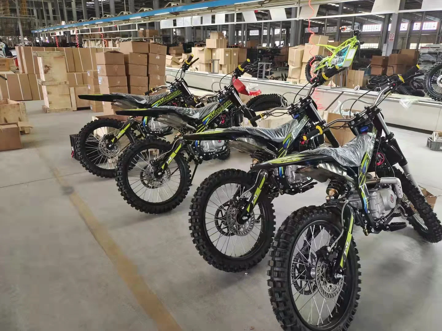 Aluminum Frame 2 Stroke 125cc Dirt Bike - High Performance