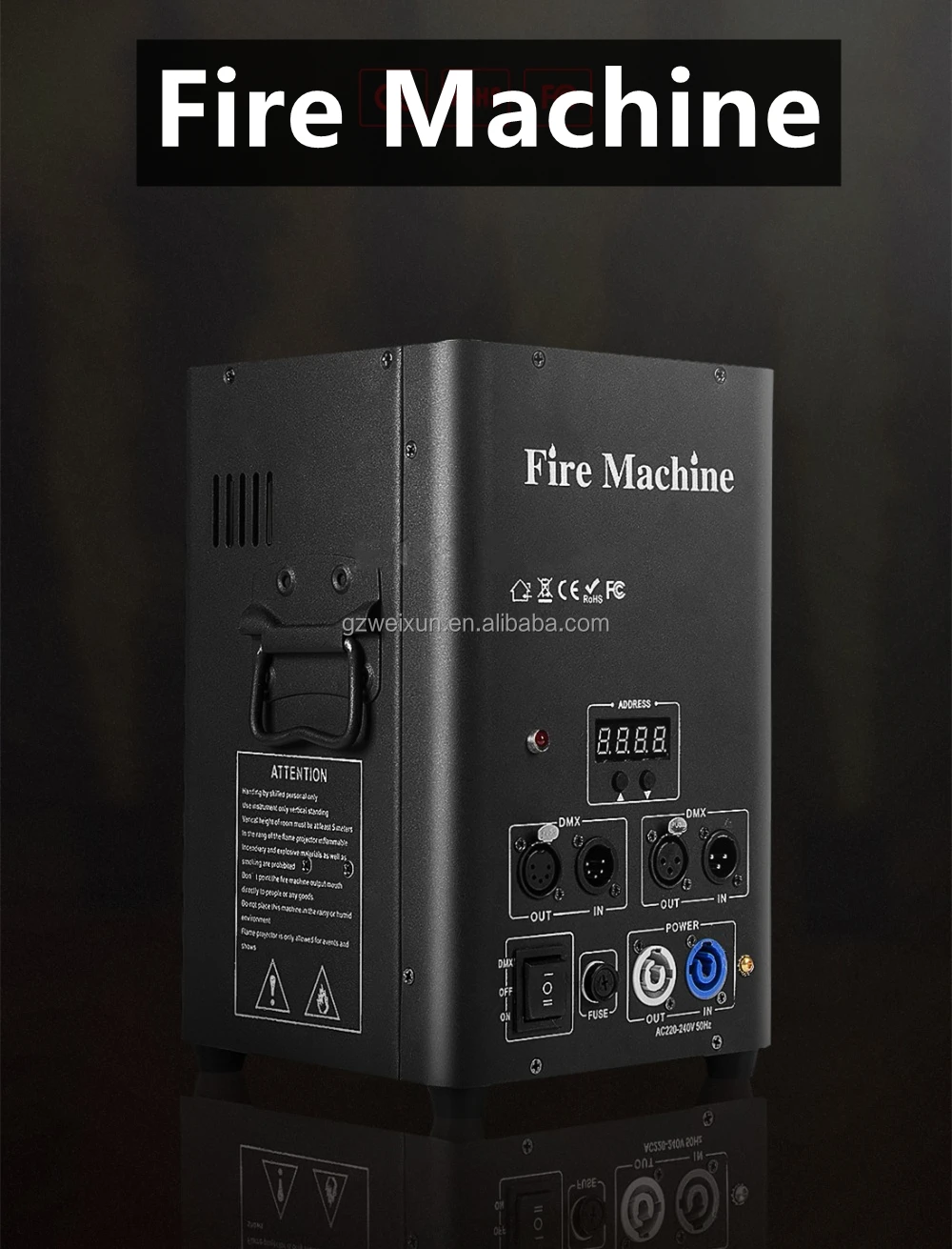 Fireworks Dmx Fire Machine Stage Effect Flame Machine Fire Sparkler ...