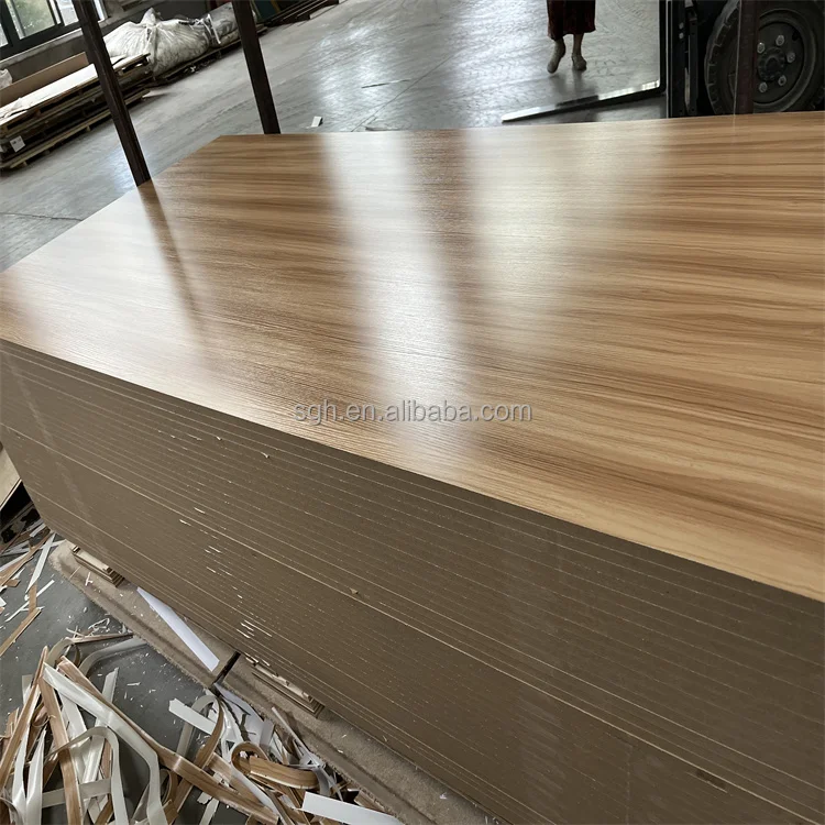 4x8 One Side White Melamine Paper Decorative Plywood Commercial ...