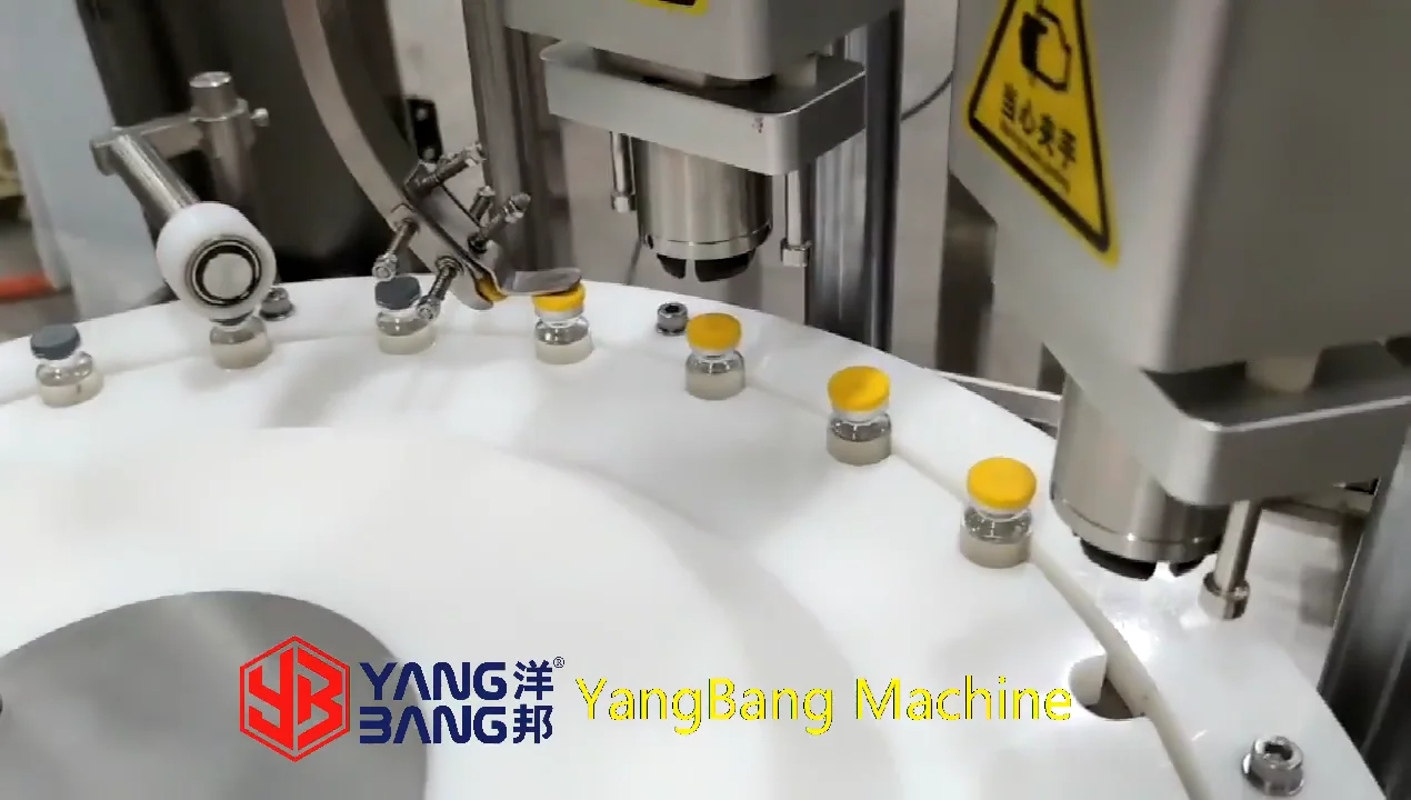Yb-yx4 Automatic Oral Liquid Filling Machine Glass Vial Mono Block ...