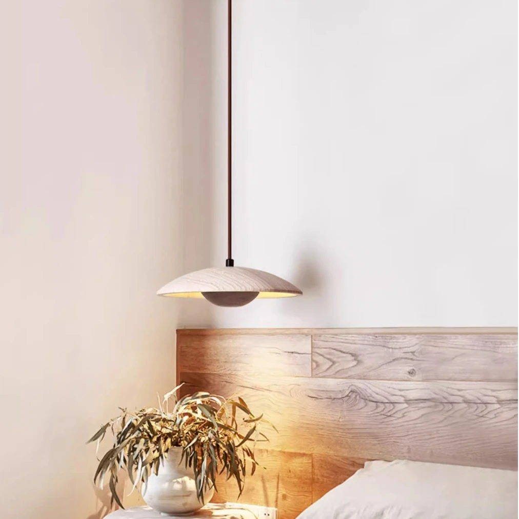 D2099 LED travertine dining table light modern restaurant decoration ...