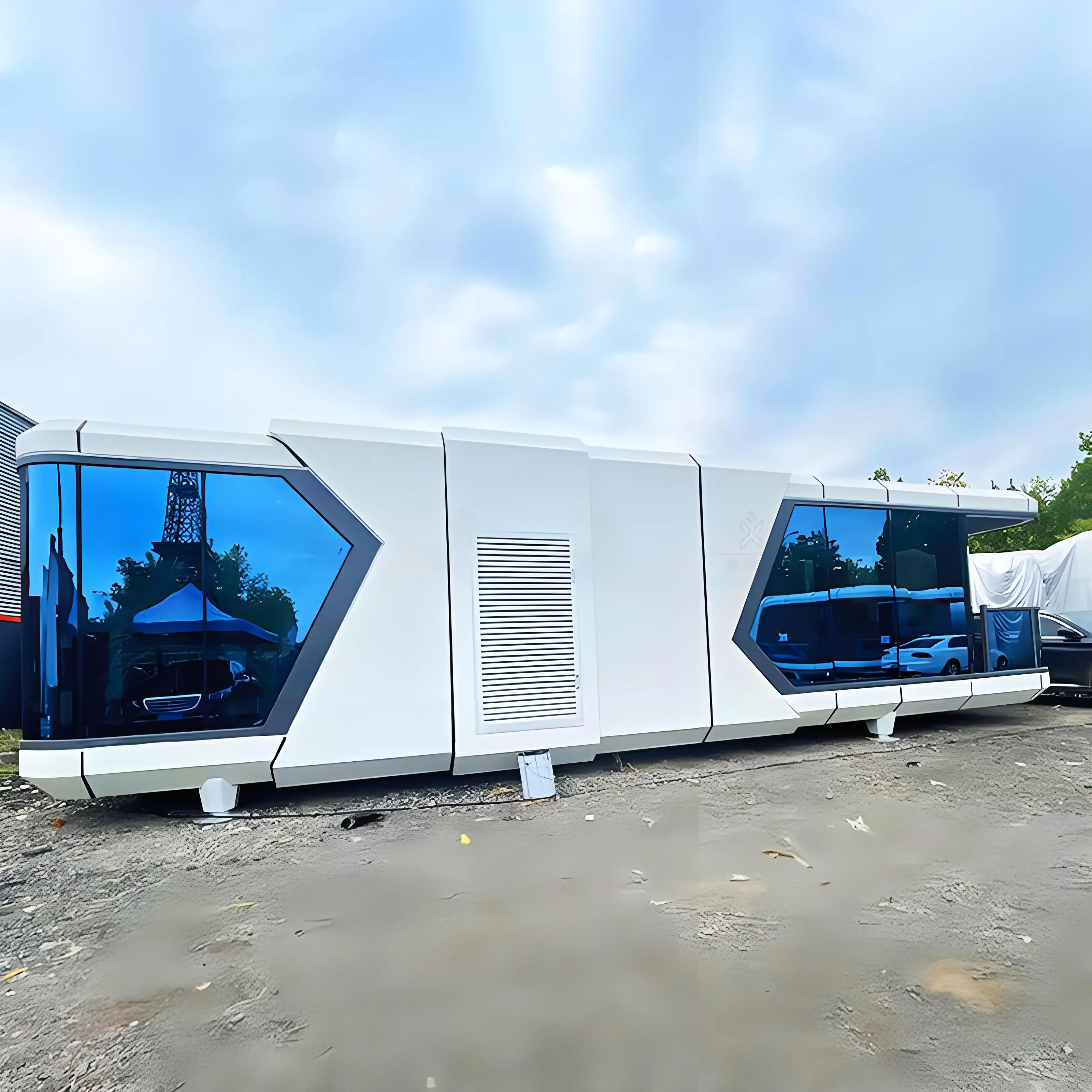 High Quality Modern Vacation Space Capsule Mobile Container House Smart ...