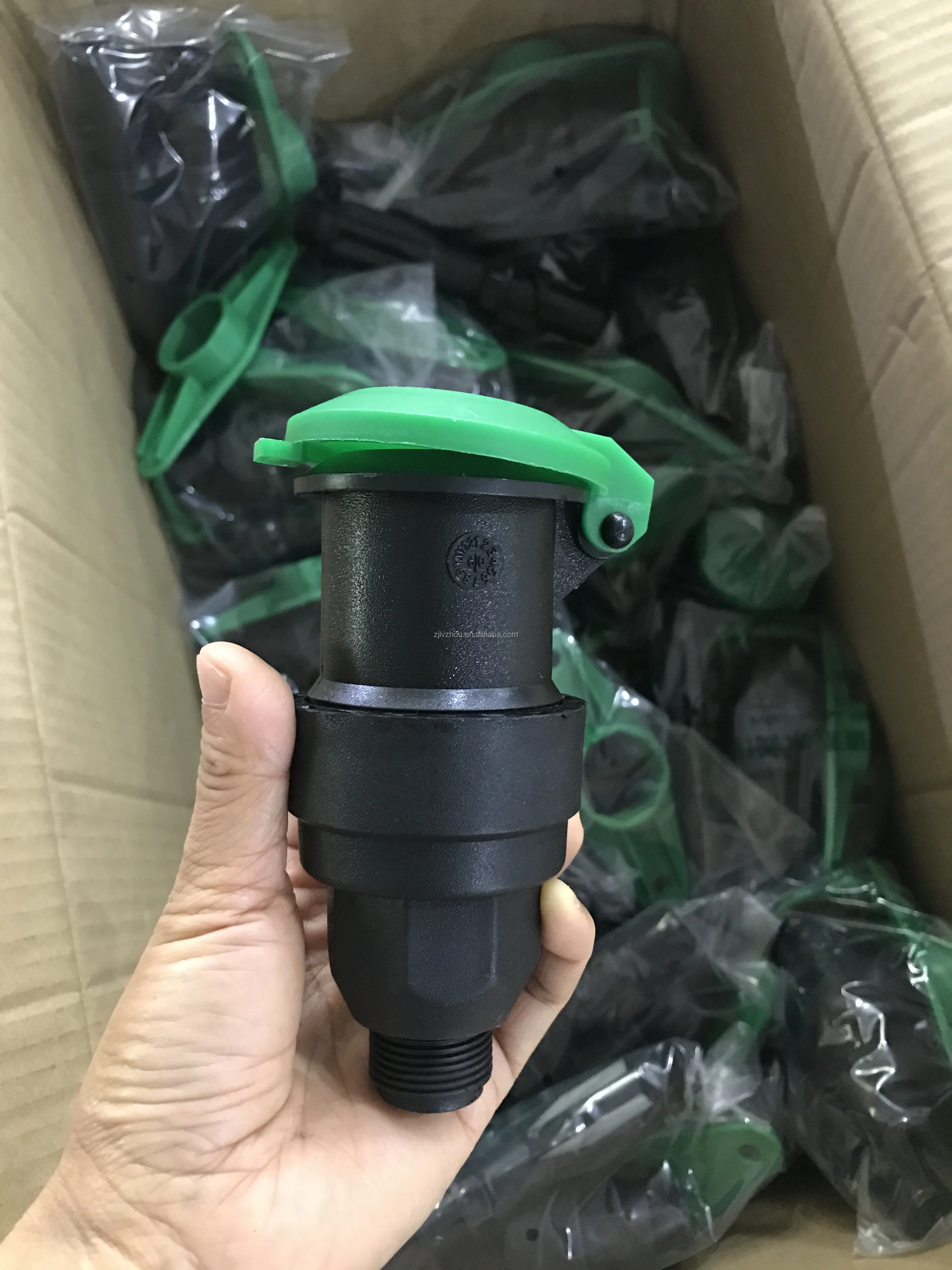 Plastic/copper Quick Irrigation Sprinkler Coupling Valve For Getting ...