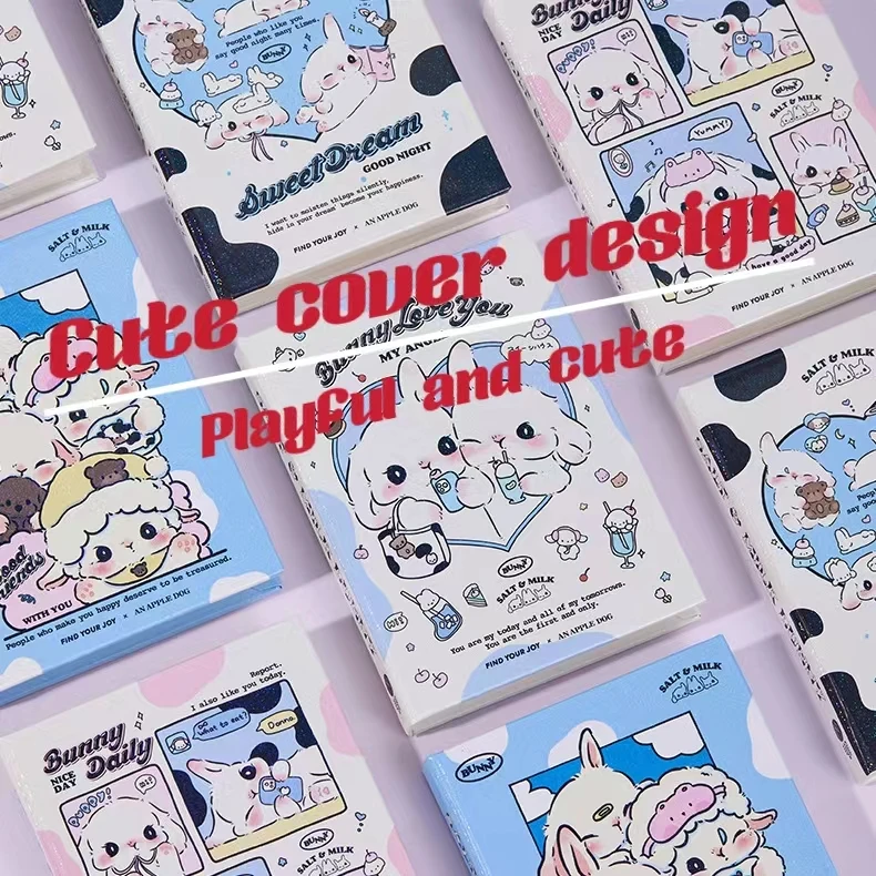 Custom Sea Salt Milk Rabbit A7 Notebook Hand-painted High Appearance ...