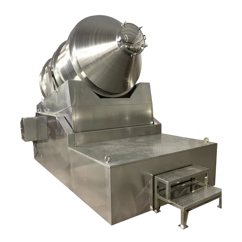 Stainless Steel 2D Movement Mixer Two Dimensional Tumbler Rotating Drum ...