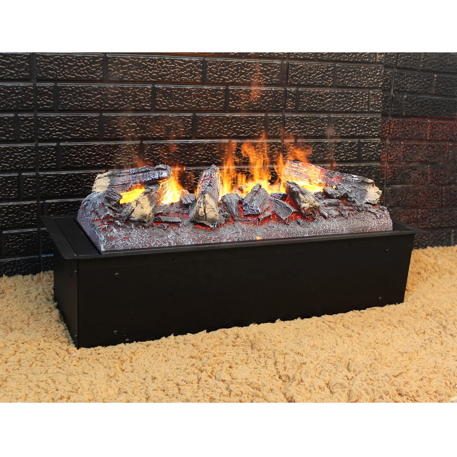 Water Vapor Fire Steam Electric Fireplace Fire Pit Fire Bowl Steam ...