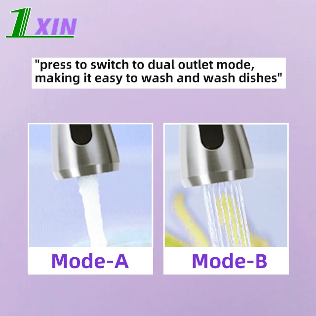 Sus304 Stainless Steel Pull Down 360 Rotation Water Tap Single Handle ...