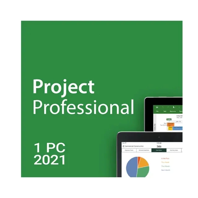 High Quality Ms Project 2021 Professional 100% Online Digital Key ...