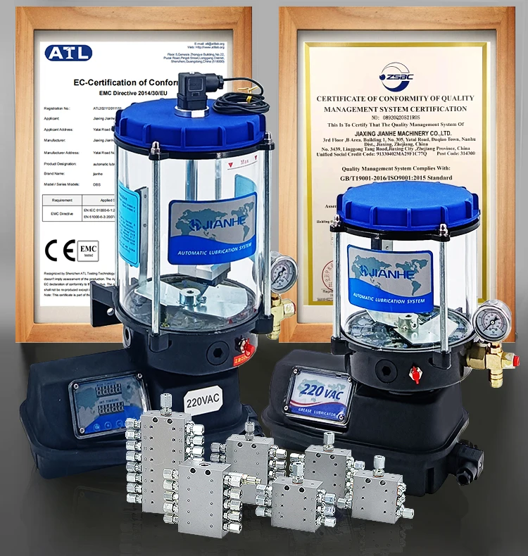 Dbs-4l-24v Electric Grease Pump 1-6 Outlet Automatic Grease Pump ...