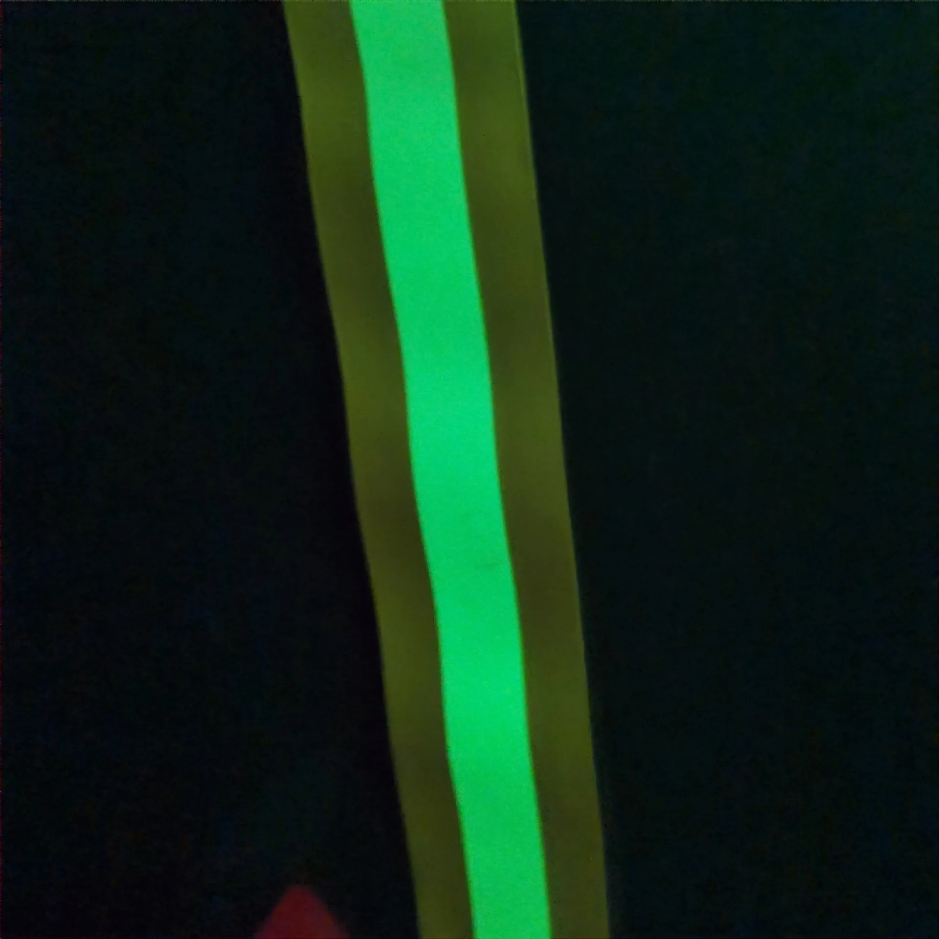 Customized Logo Fluorescent Black Glow In The Dark Webbing Luminous ...