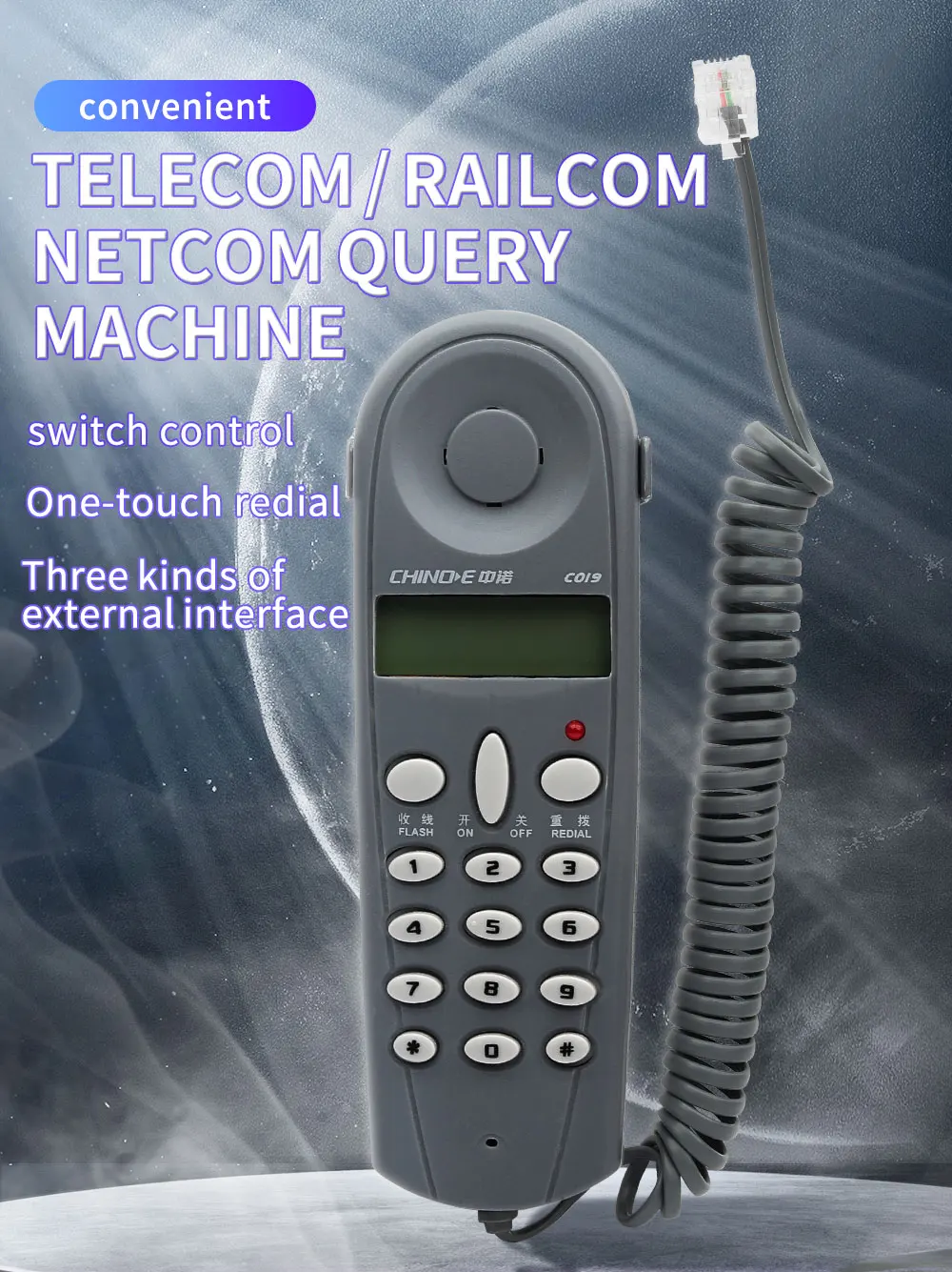 Network Cable Tester C019 - Efficient Telephone Line Tracker