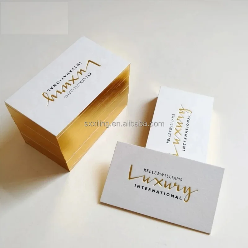 Custom Visiting Card Luxury Black Embossed Business Card Printing With ...