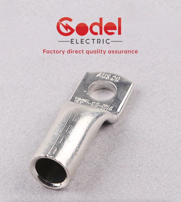 Aus-120mm Copper Cable Lugs - Durable & Efficient Terminals