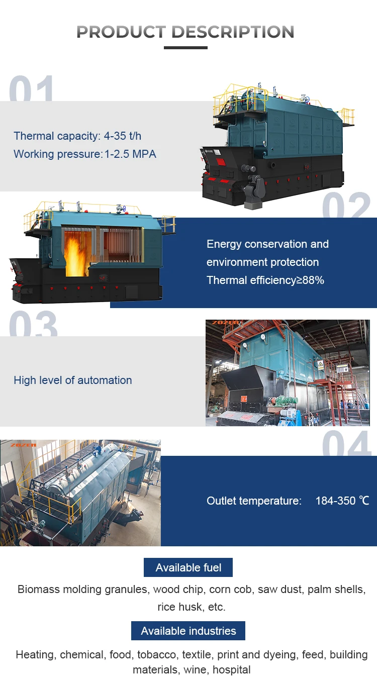 16 TPH Industrial Biomass Fired Steam Boiler - Reliable & Efficient