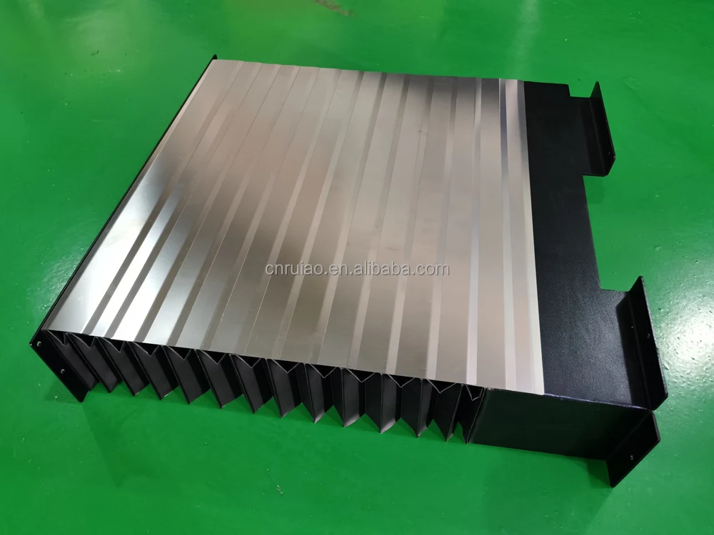 CNC Steel Armoured Bellows Cover - Protective Guard Shield