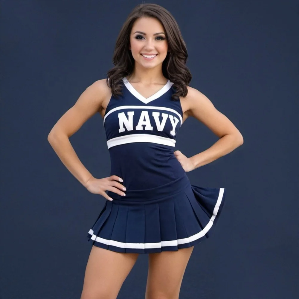 Dancing Sublimation Cheerleading Uniforms Adults All Star Sideline ...