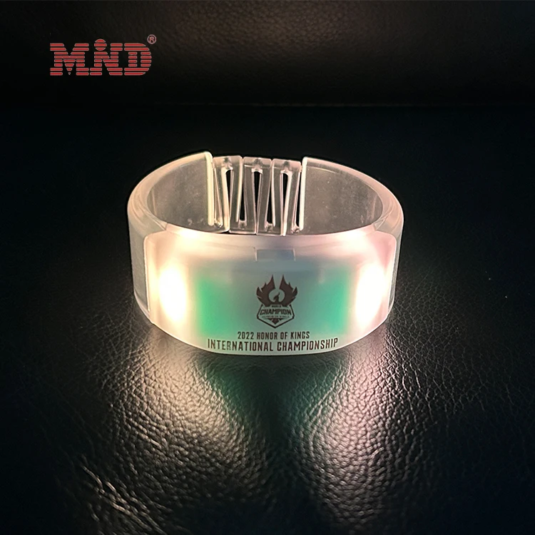 13.56mhz Nfc Remote Controlled DMX Rfid Led Bracelet Wireless Activity ...