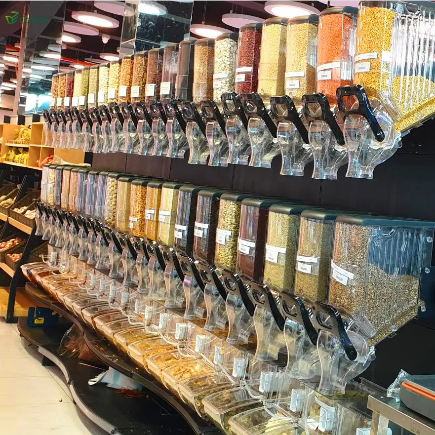 ECOBOX Dry Food Dispensers - Efficient Solutions for Supermarkets