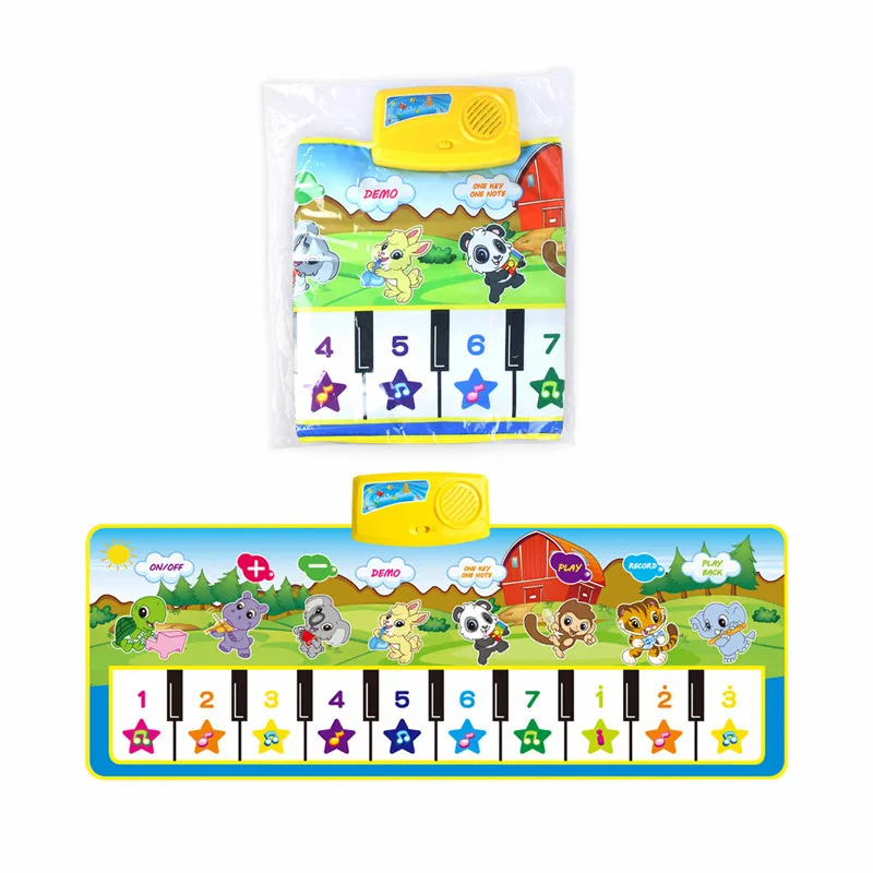 Kids Musical Carpet Toys Electronic Touch Play Blanket Piano Mat ...