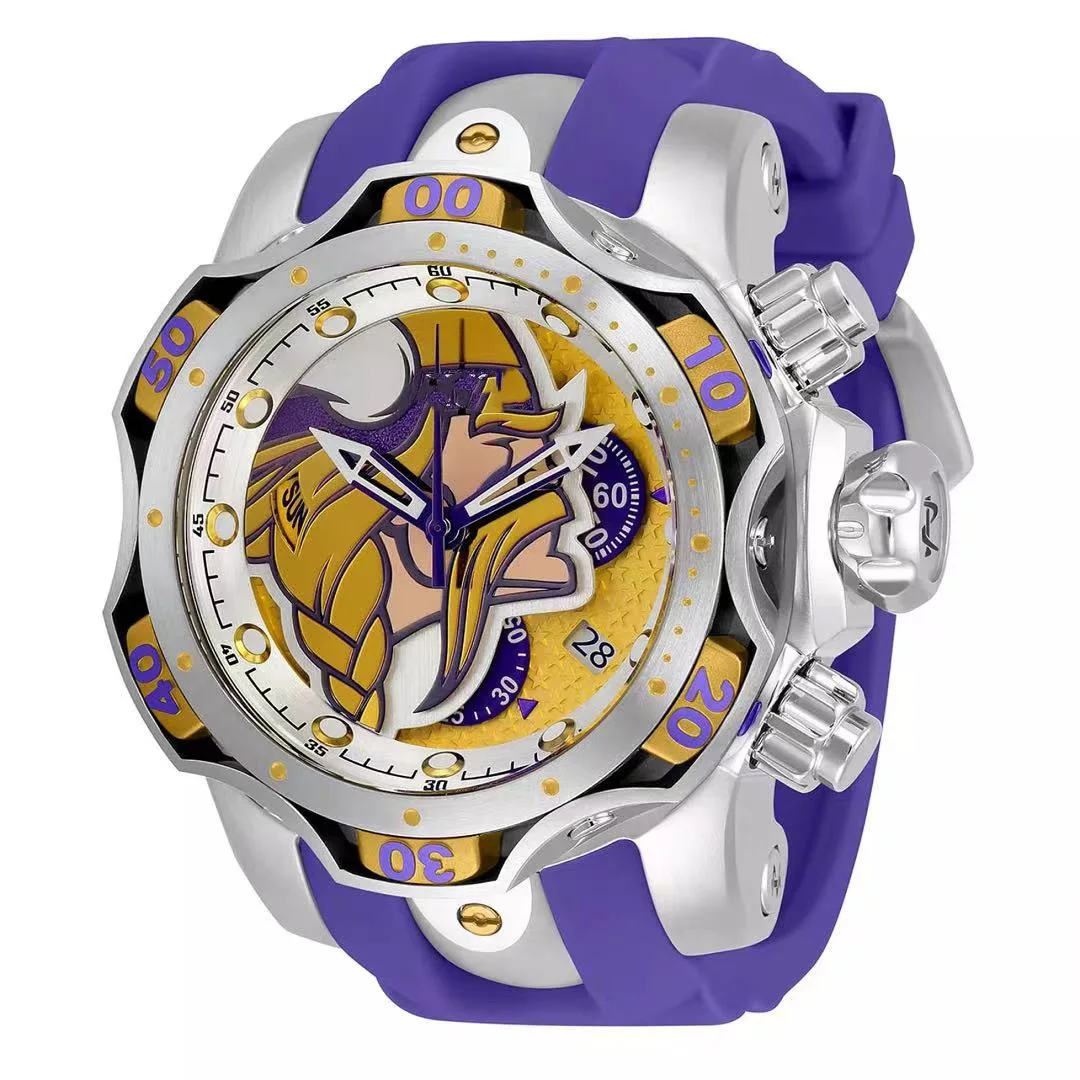 Hot Sale 32 Teams American Football Baseball Watches Different Styles ...