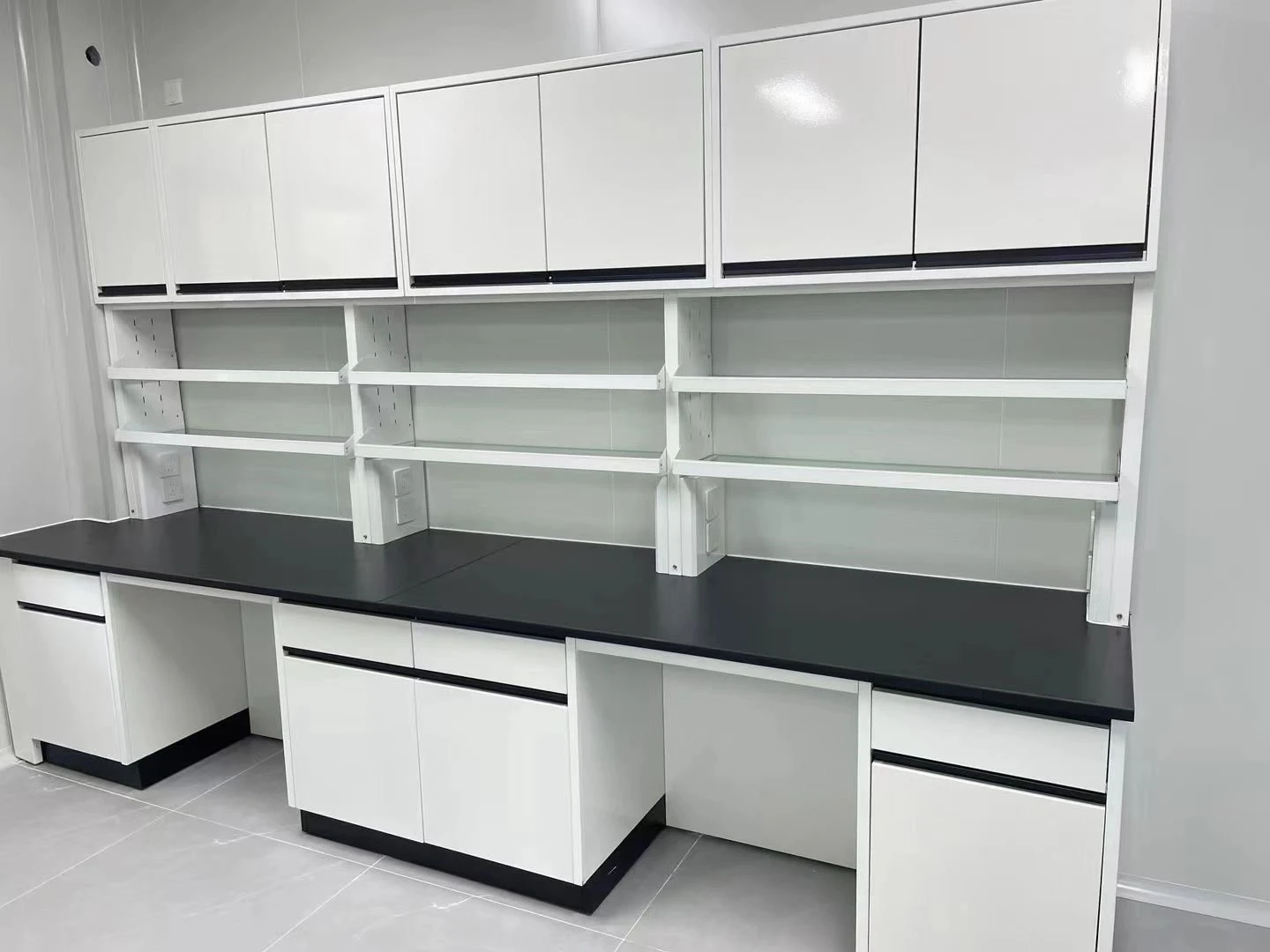 New Design Metal Chemical Laboratory Workstation Epoxy Lab Bench ...