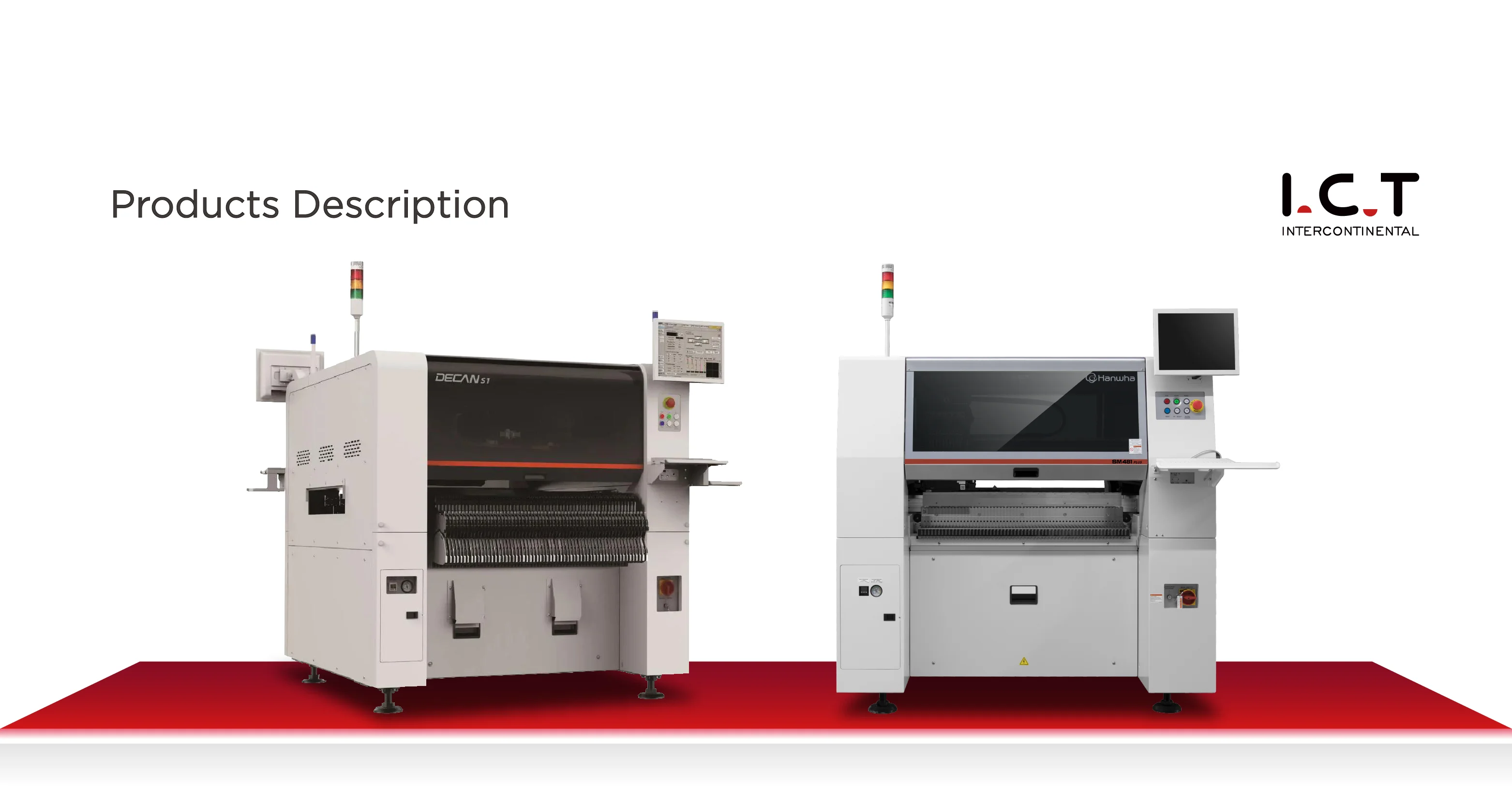 Hanwha Sm481plus 6 Head Pick and Place Machine SMT Machine for Mobile ...