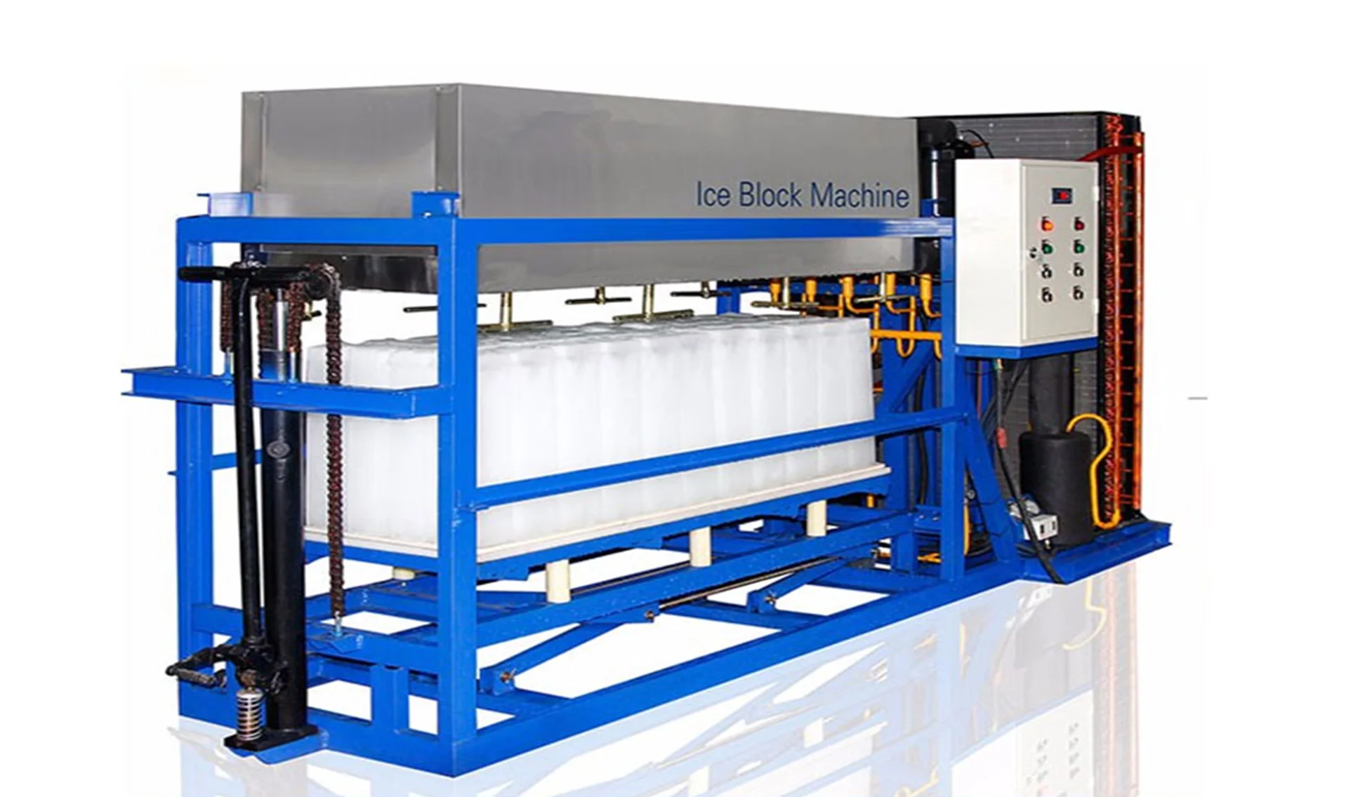 Customizable Solar Powered Ice Block Machine for Business