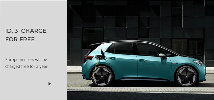 Smart EV Car VW ID3 - 450KM Range Electric Vehicle