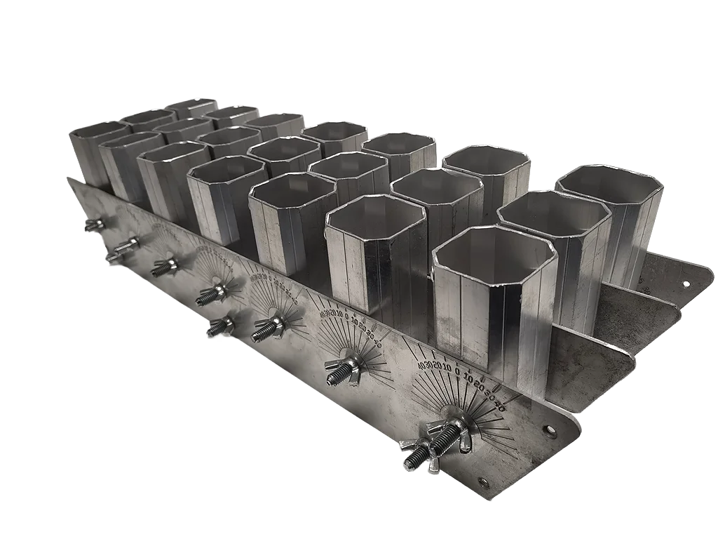 Aluminium Metal Display Fireworks Rack - Adjustable & Customizable