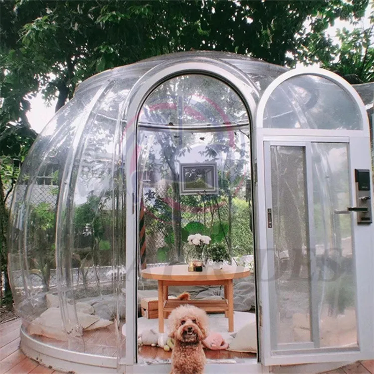 Outdoor Luxury Igloo Geodesic Glamping Pods Clear Dome House Tent With ...