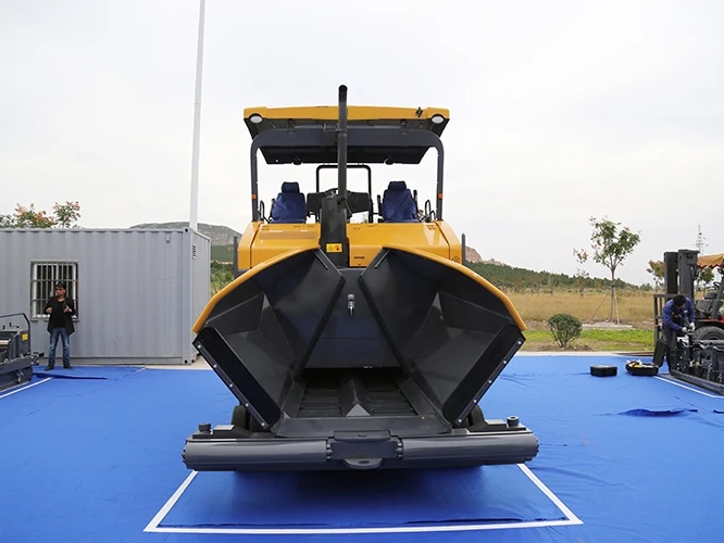 8m Rp803 Small Road Machine Asphalt Paver With Road Widening Concrete ...