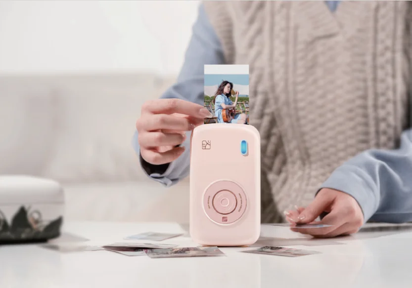 HPRT CP2100 Mini Printer - Portable Bluetooth Picture Printer