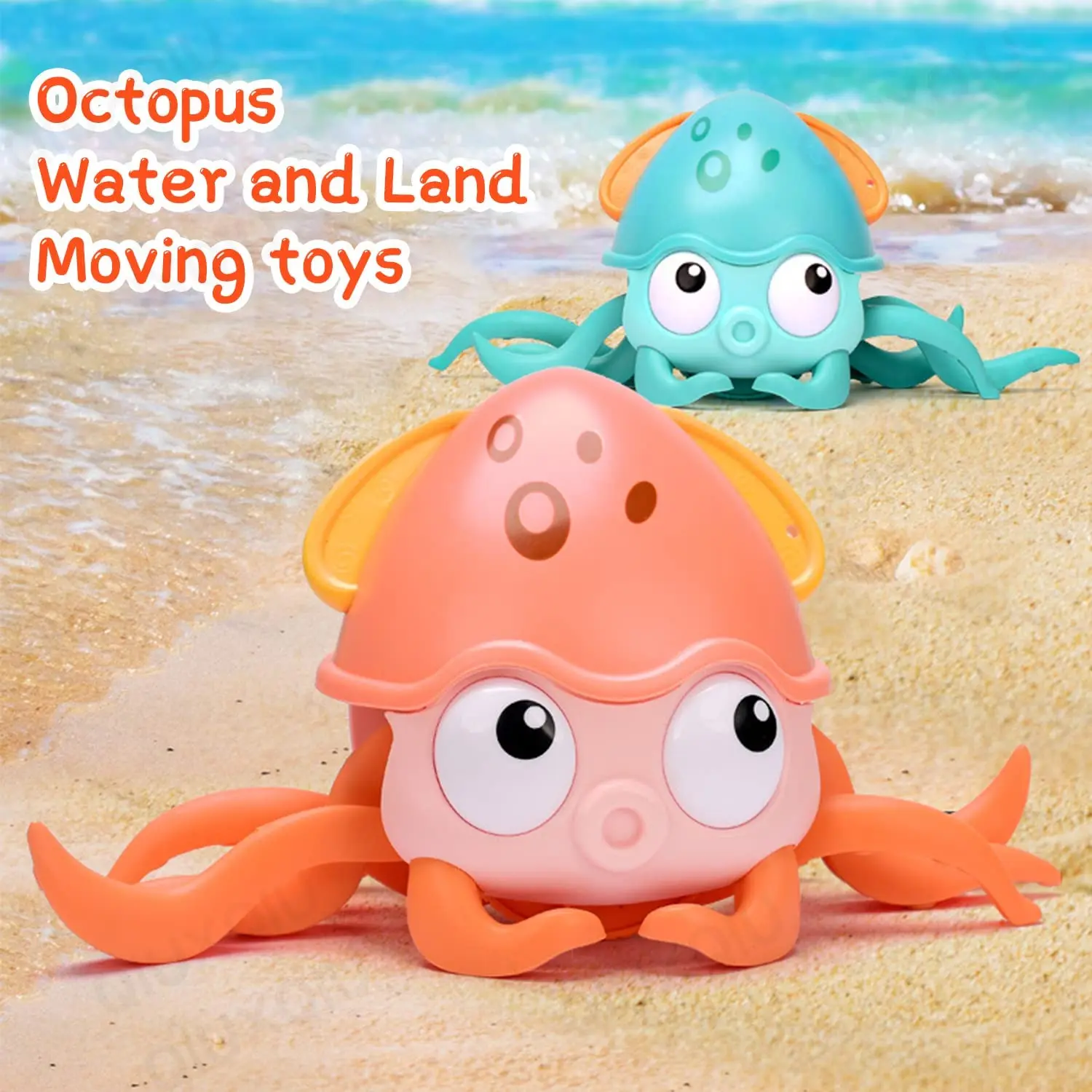 Octopus Bath Toy - Movable, Fun, and Safe for Kids