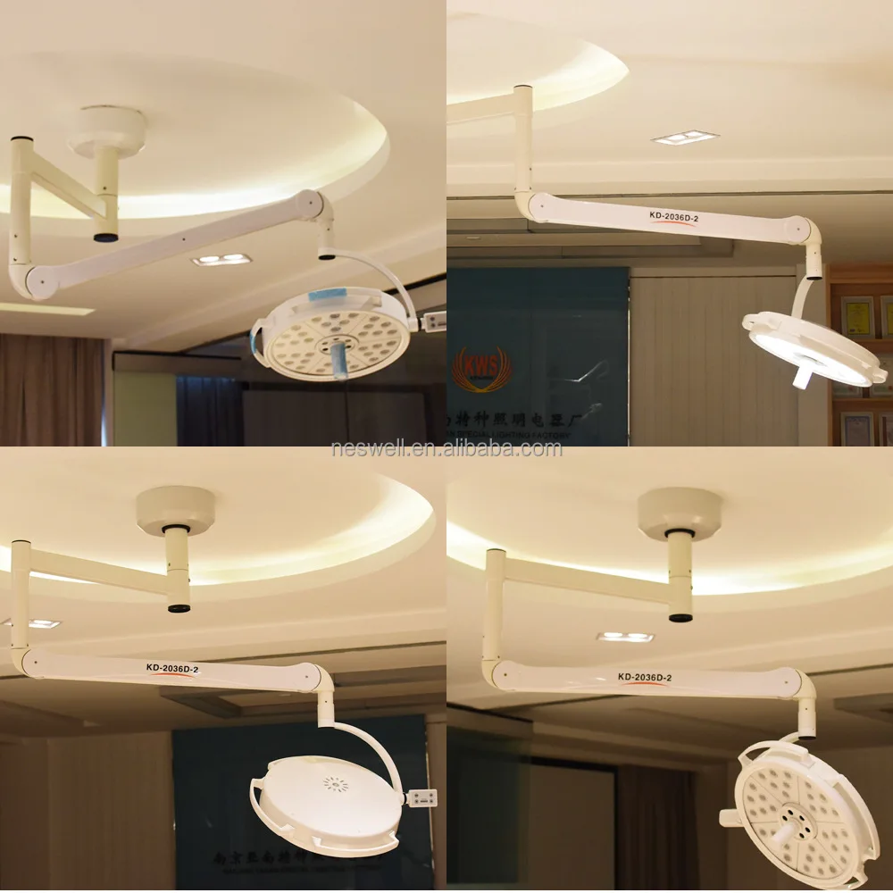 36 Holes 108w Led Ceiling Top Type Medical Equipment Medical Led Surgical Light Operating Room ...