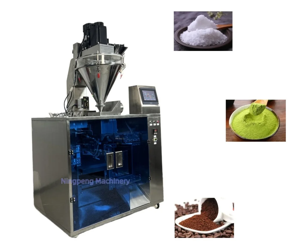 Doypack Zip Kraft Packing Machine Powder Stand up Pouch Coffee Packing ...