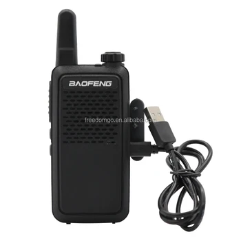 Baofeng Bf-666s Mini Walkie Talkie Long Range Single Band Small Walkie ...