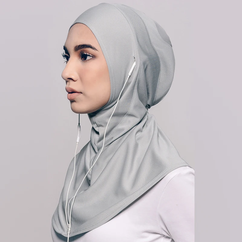 Wholesale Custom Color Muslim Malaysia Inner Hijab Ninja Sport Hijabfor ...