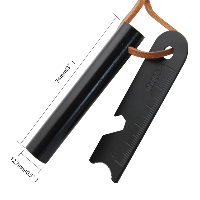 3" Stout Survival Fire Starter Stick Flint Steel For Outdoor Camping ...